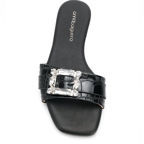 Anna Baiguera | Shoes | Anna Baiguera Cocco Slides | Poshmark